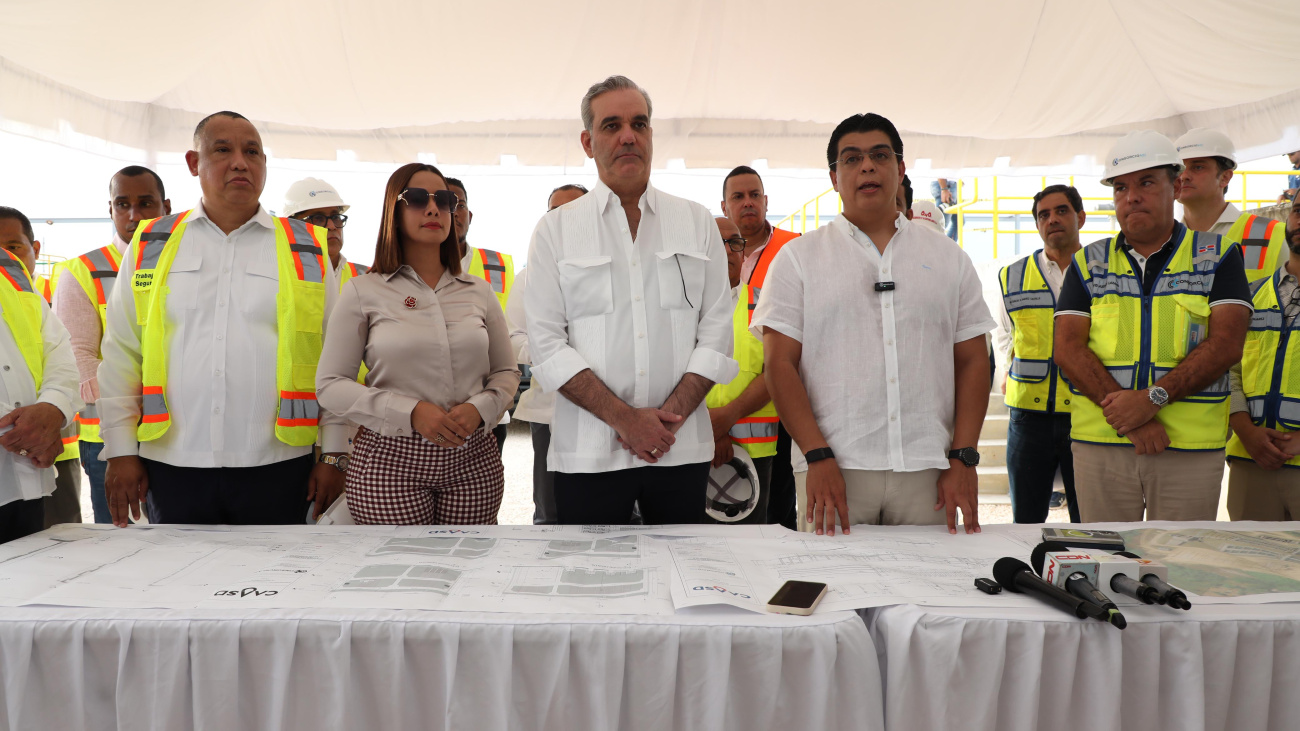 Presidente Abinader supervisa avances ampliación del Acueducto Barrera ...